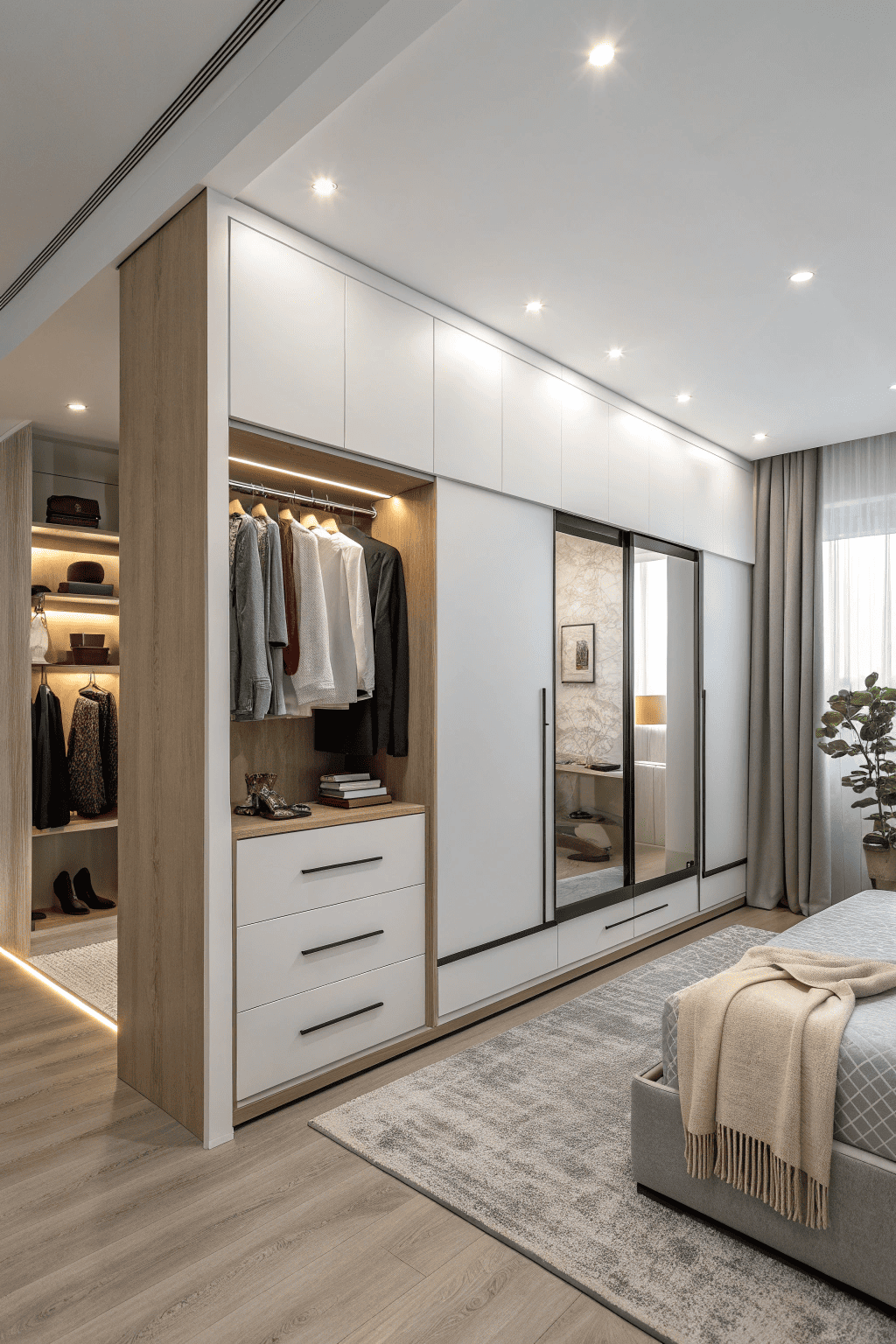 24 Stunning Wardrobe Design Bedroom - Interiorshape | Best Interior ...